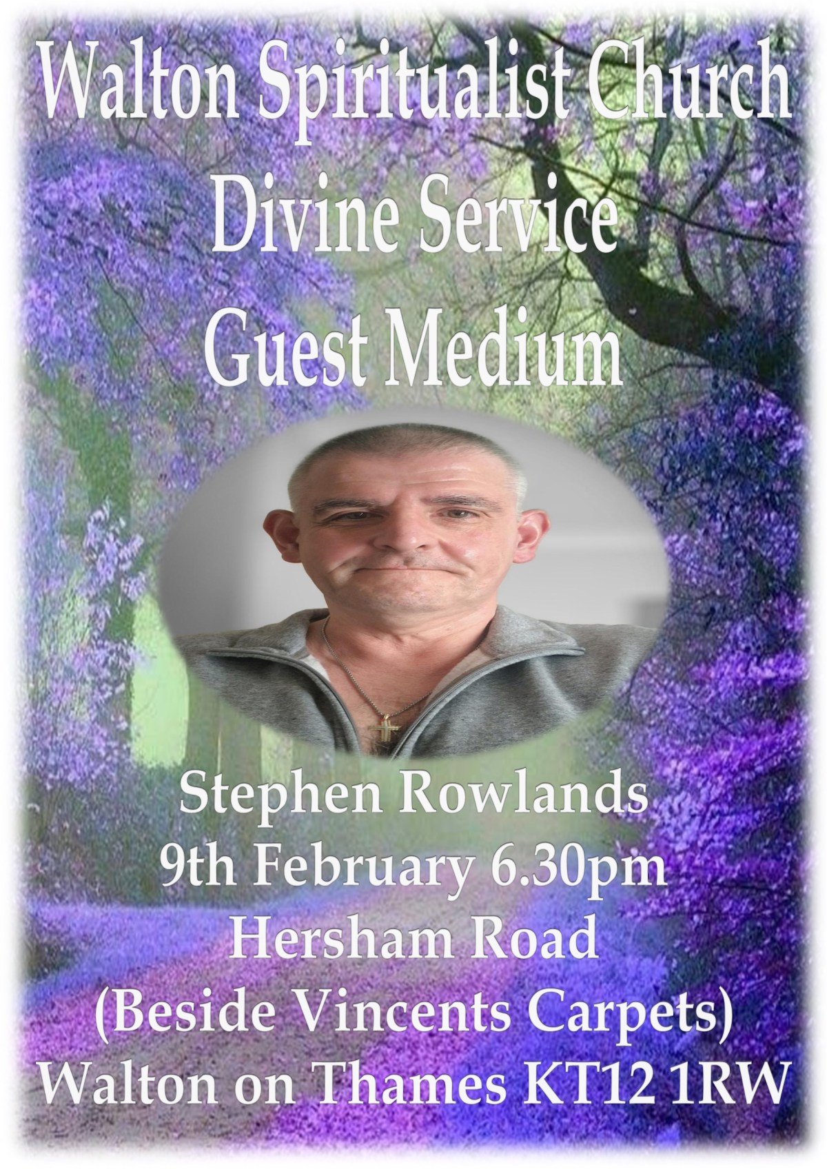 Churches/Demos 2025 – Stephen Rowlands Medium And Healer