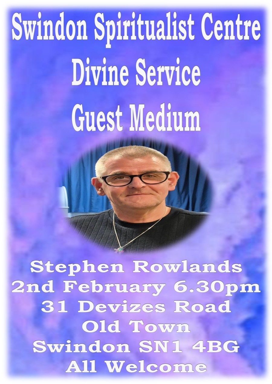 Churches/Demos 2025 – Stephen Rowlands Medium And Healer