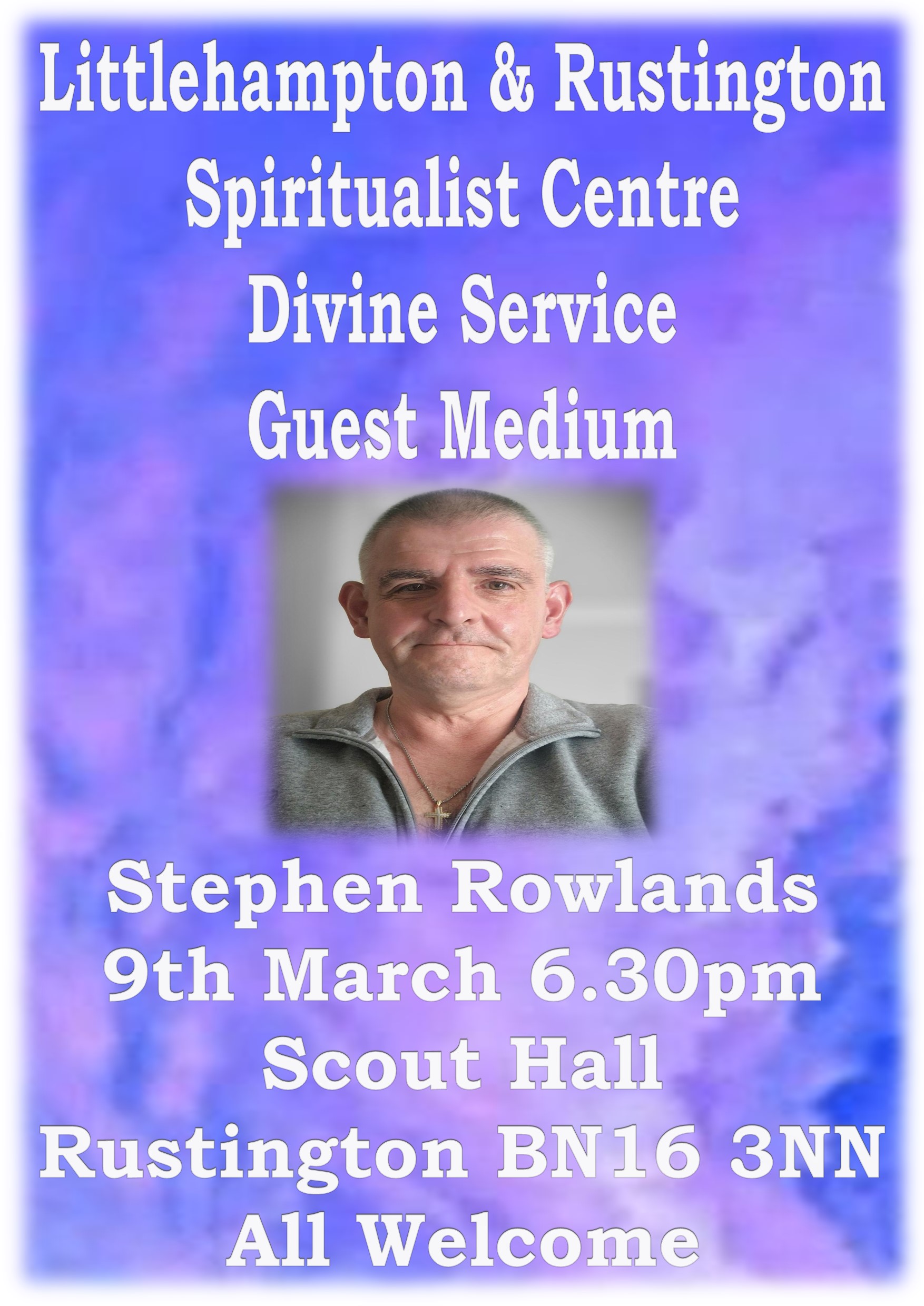 Churches/Demos 2025 – Stephen Rowlands Medium And Healer
