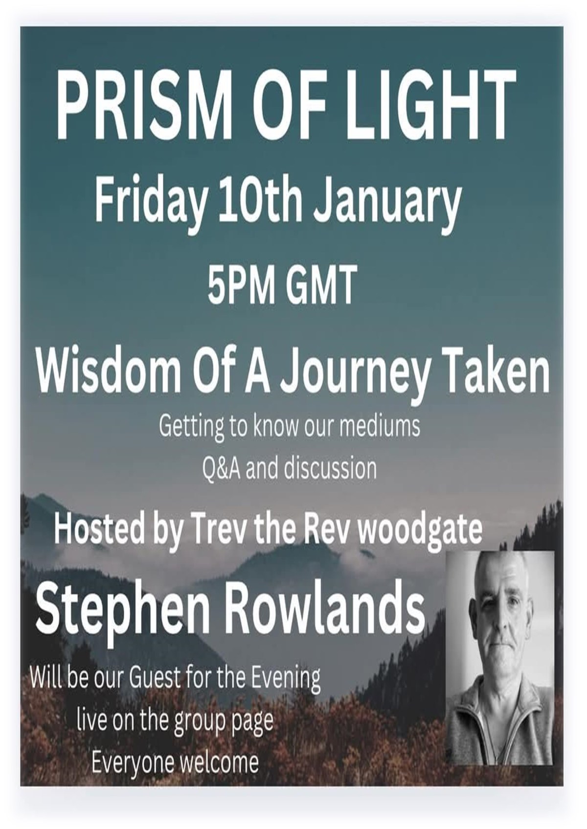 Churches/Demos 2025 – Stephen Rowlands Medium And Healer